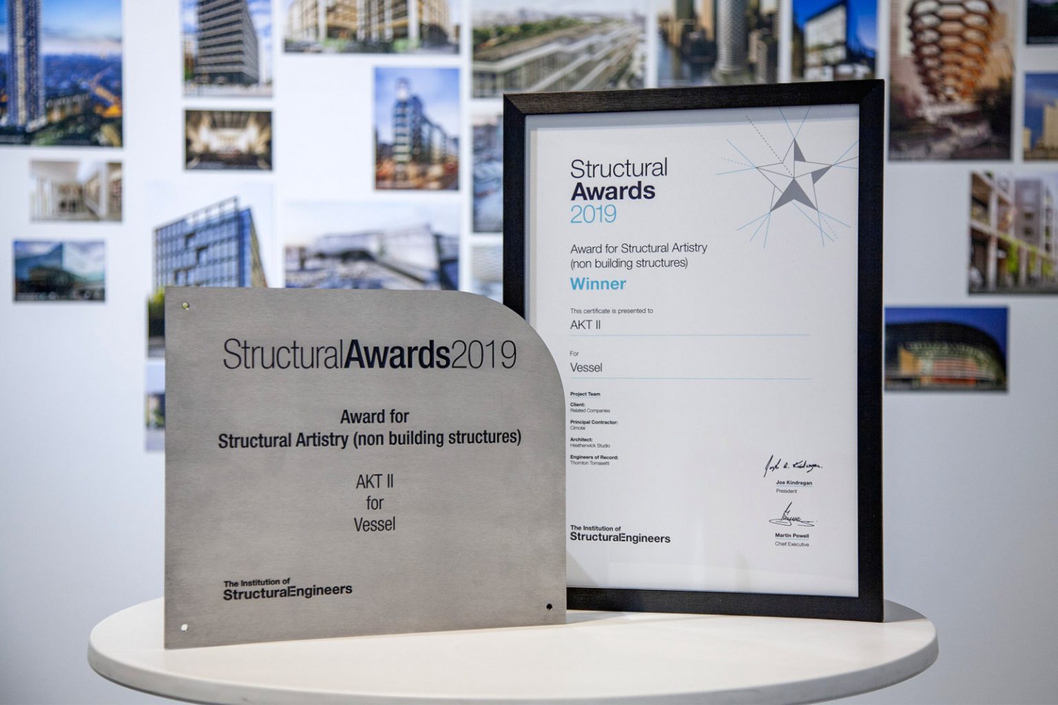 Vessel wins structural award - AKT II