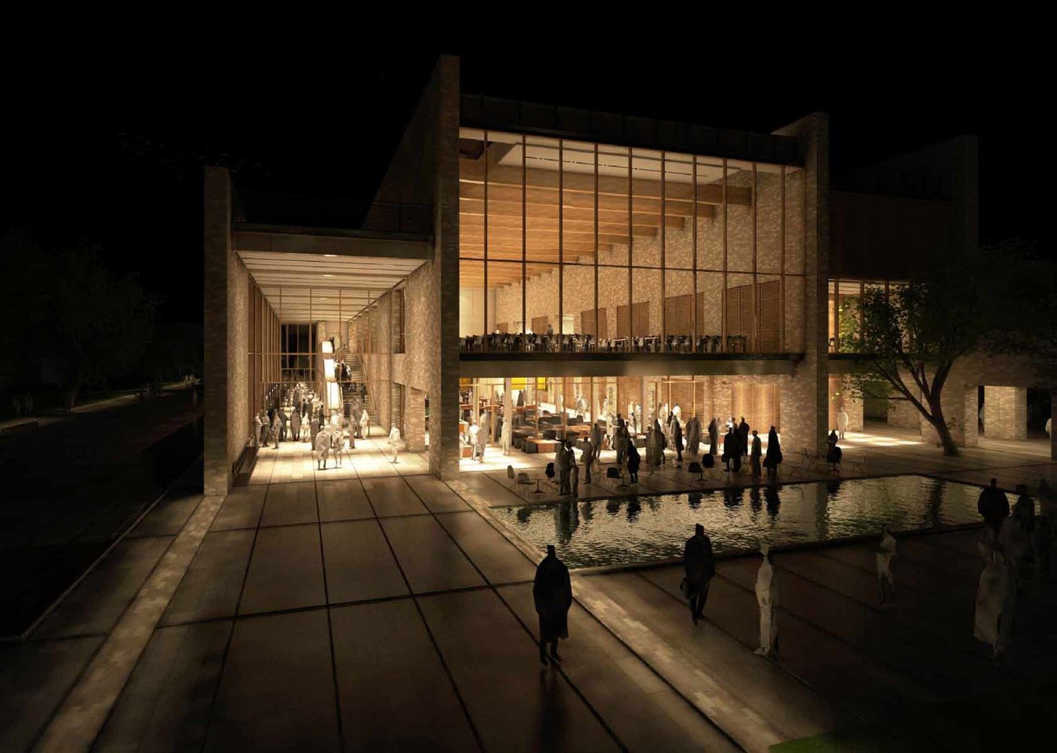 The Barn, University of Nottingham. - AKT II