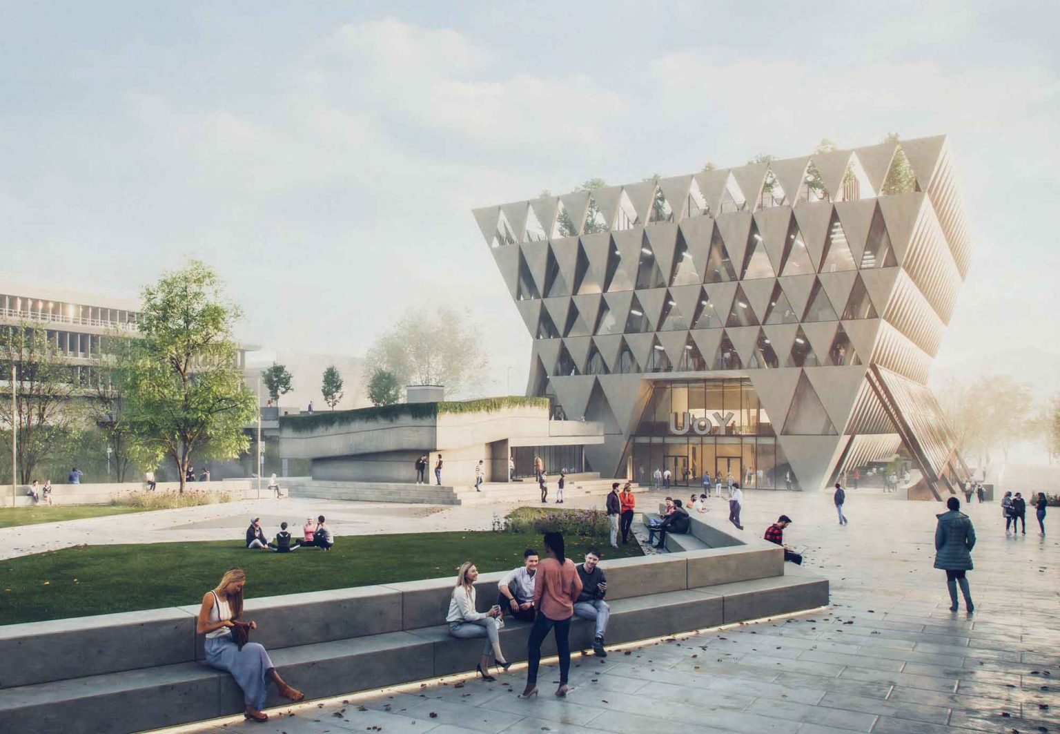 Design for a new student centre unveiled. - AKT II