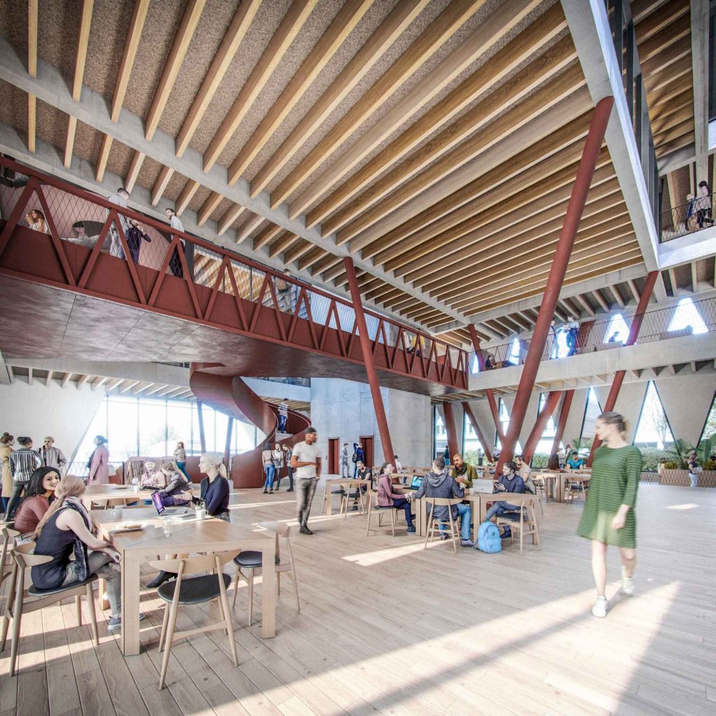 Design for a new student centre unveiled. - AKT II