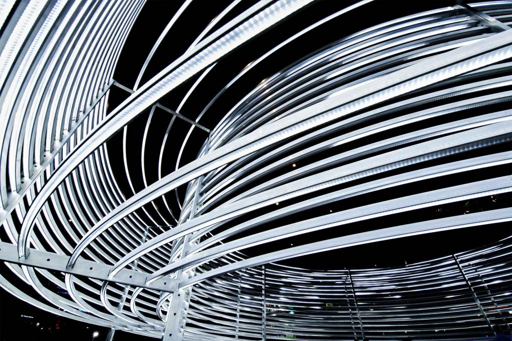 'Radiant Lines' installation. - AKT II
